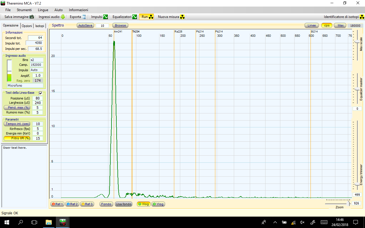 Radioactive sources - MADEXP